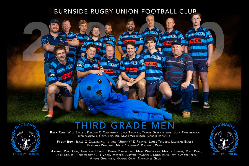 | 2020 | – BURNSIDE RUGBY UNION FOOTBALL CLUB