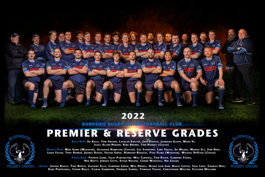| 2022 | – BURNSIDE RUGBY UNION FOOTBALL CLUB